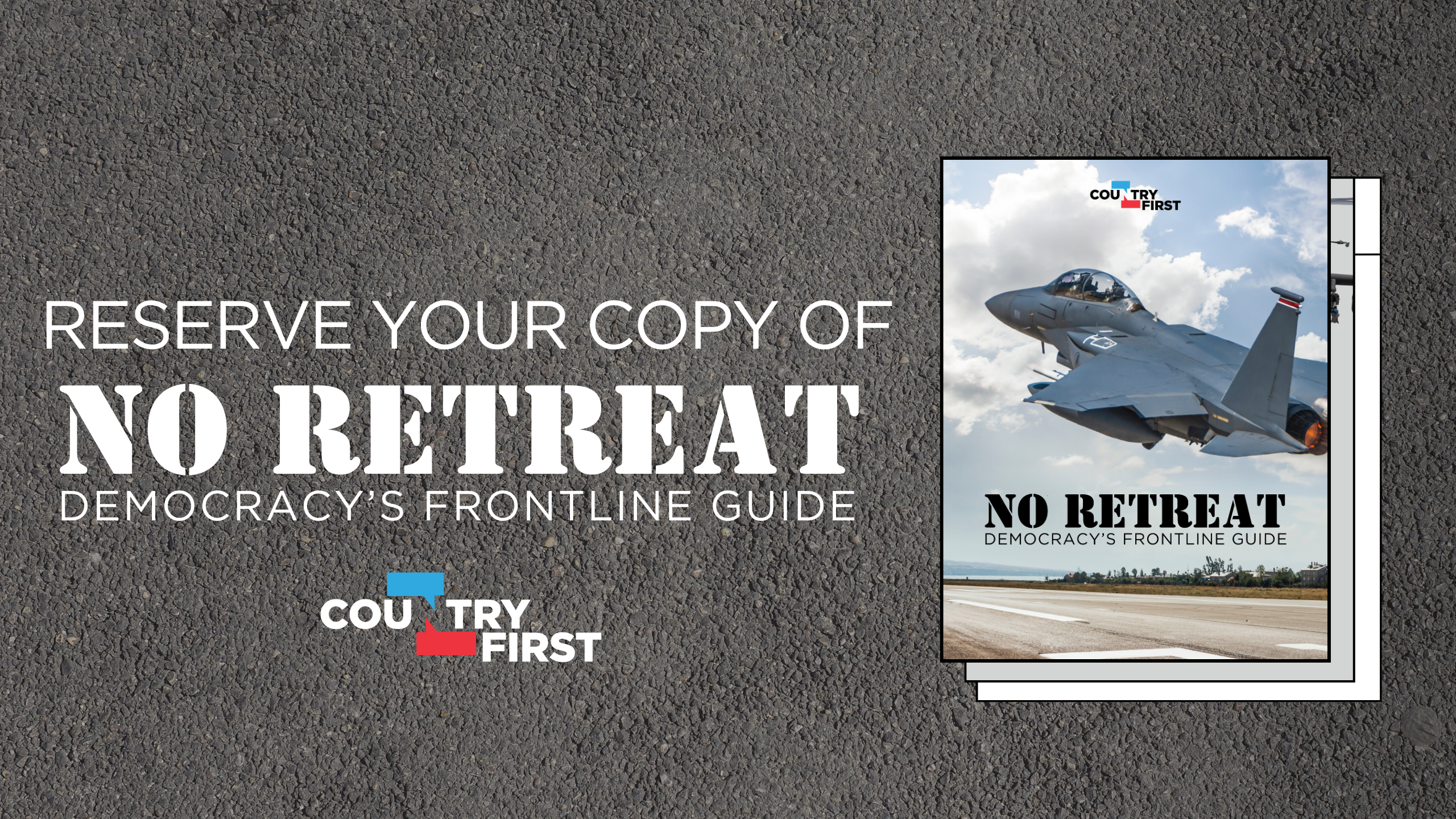 Reserve your Copy! - Country First