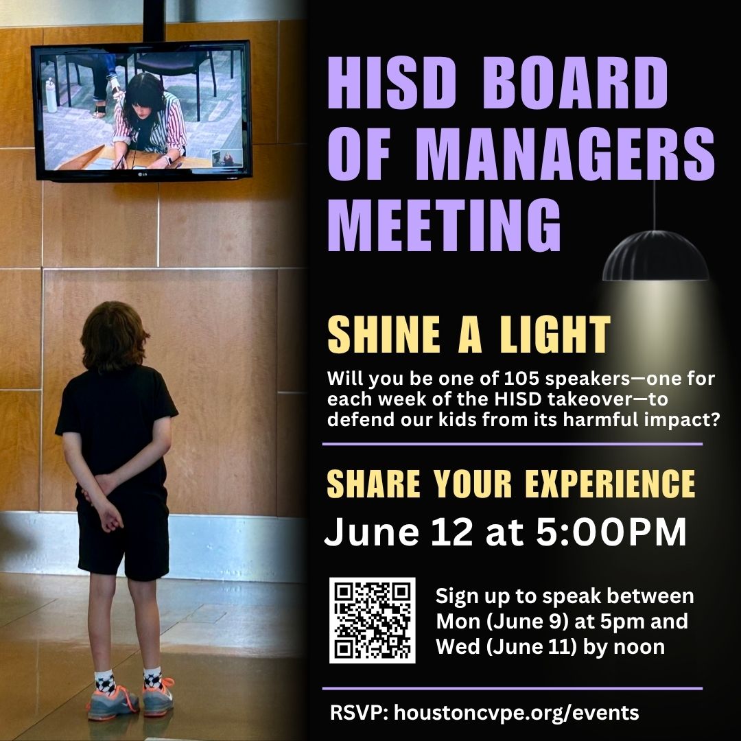 2 More Years of Harm: TEA Doubles Down on Failed HISD Takeover ...