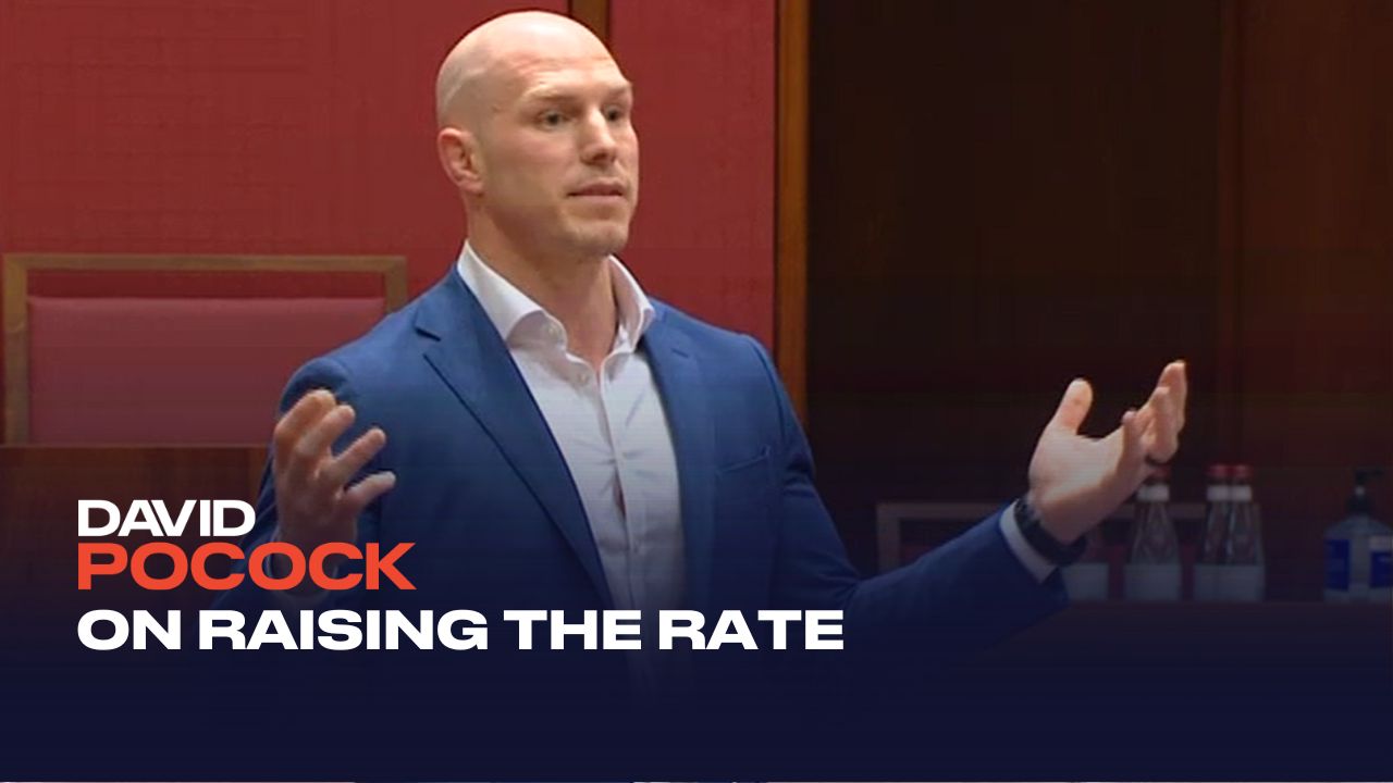 On Raising the Rate - David Pocock