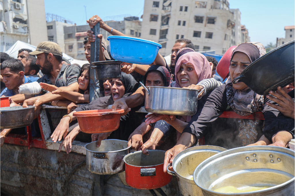 Gaza War Children Crying