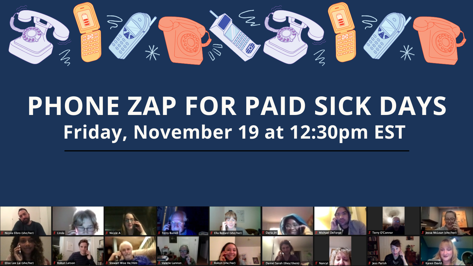 Phone Zap for Paid Sick Days - Justice for Workers