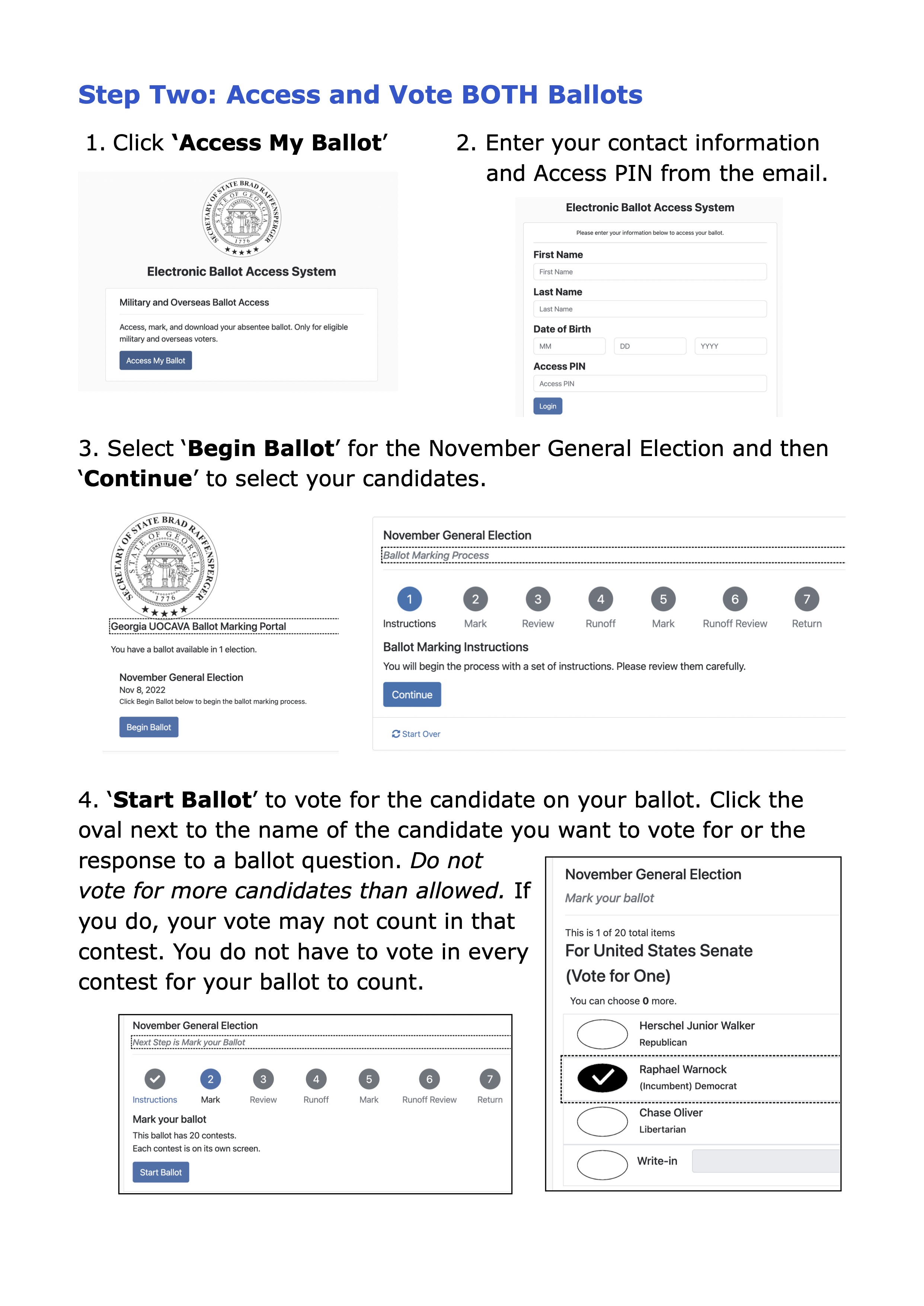 GA Ballot Return - Democrats Abroad