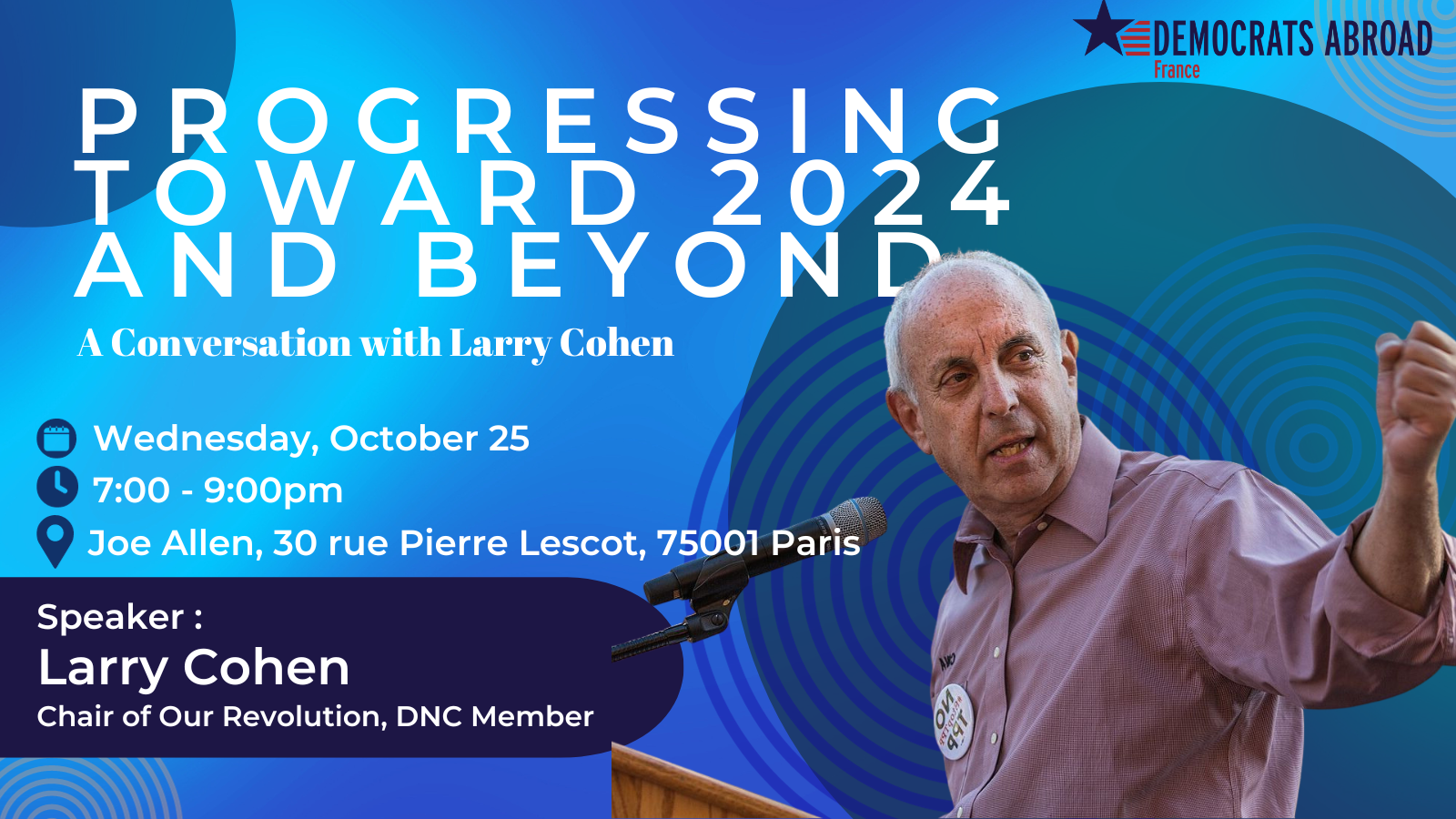 Progressing Toward 2024 and Beyond: A Conversation with Larry Cohen