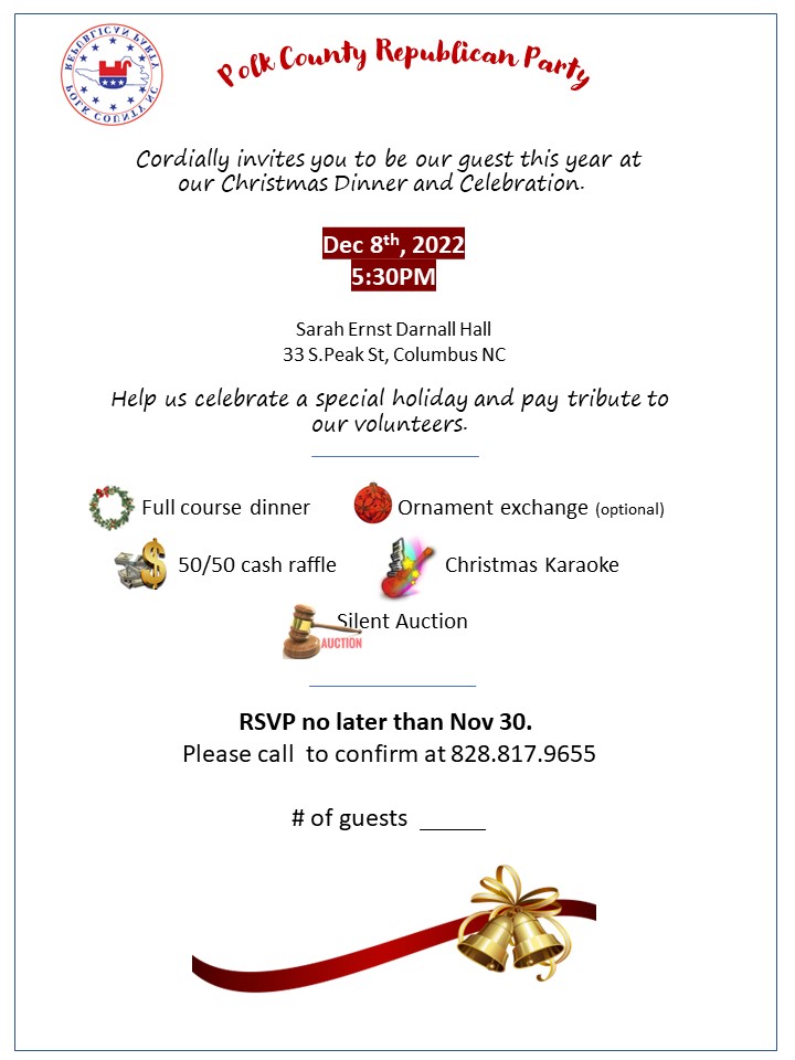 Christmas 2022 - Polk County Republican Party