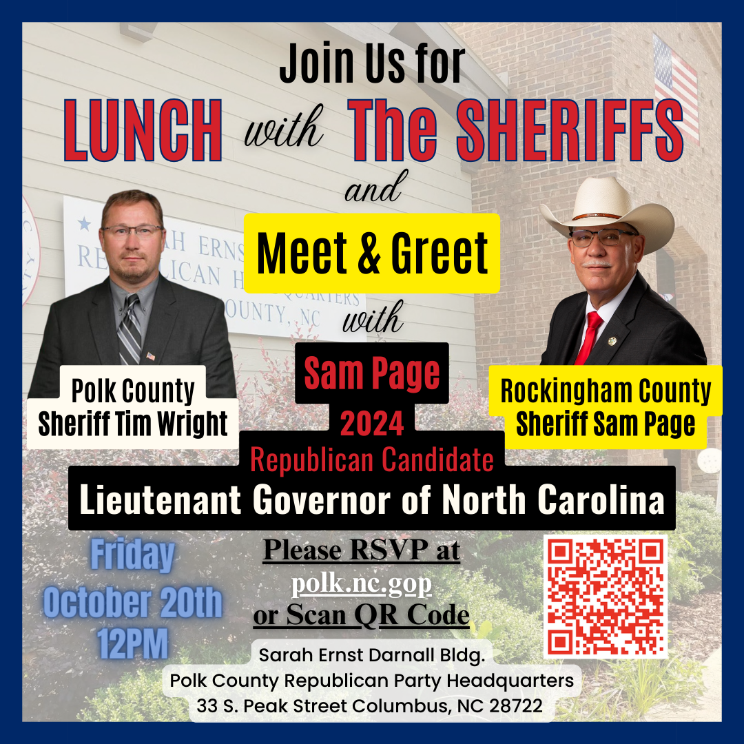 Lunch with the Sheriffs - Polk County Republican Party
