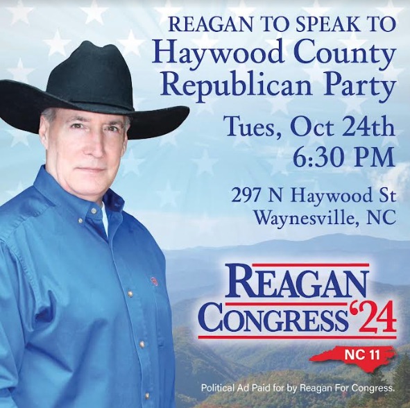 Christian REAGAN for CONGRESS '24 to Speak - Haywood County Republican ...