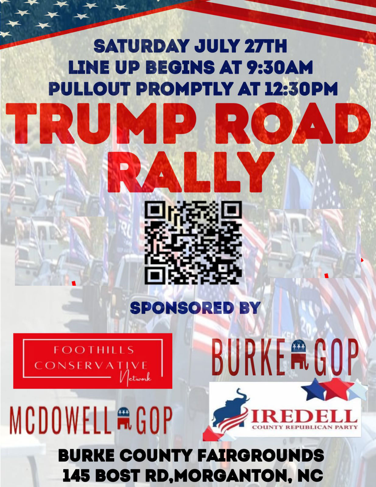 Trump Road Rally, Family Cookout and Celebration - McDowell County ...