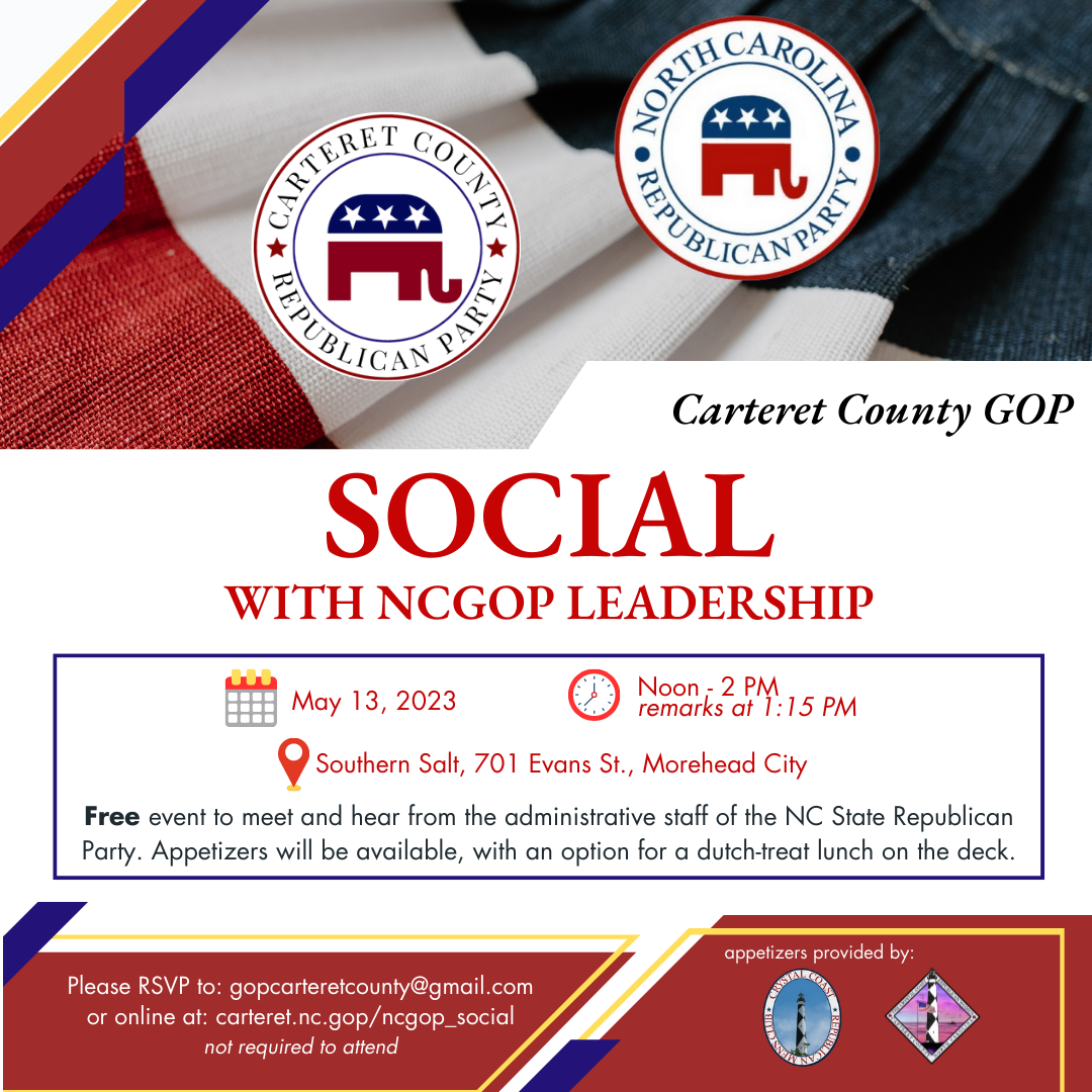 NCGOP Social - Carteret County Republican Party