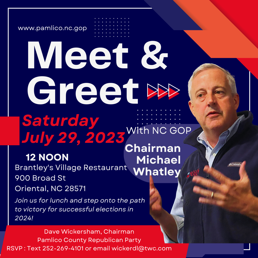 Meet and Greet NC GOP Chairman Michael Whatley