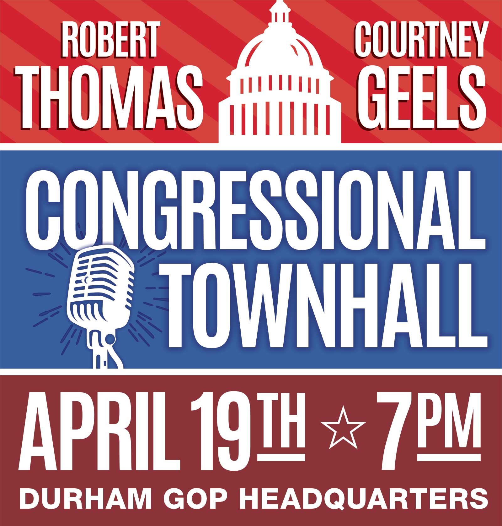 Congressional Town Hall - Durham County Republican Party