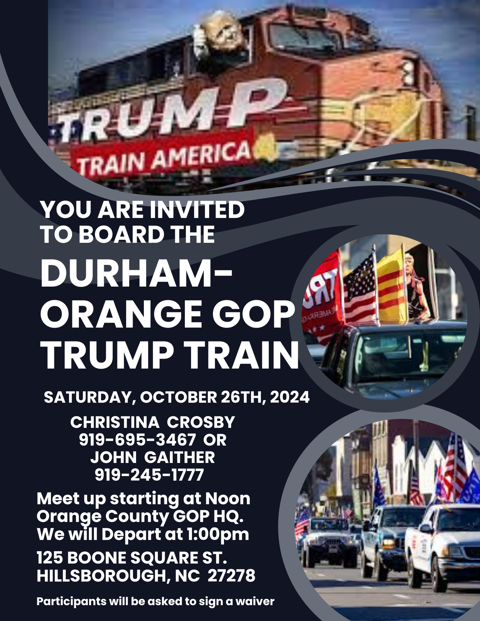 October Trump Train - Orange County Republican Party