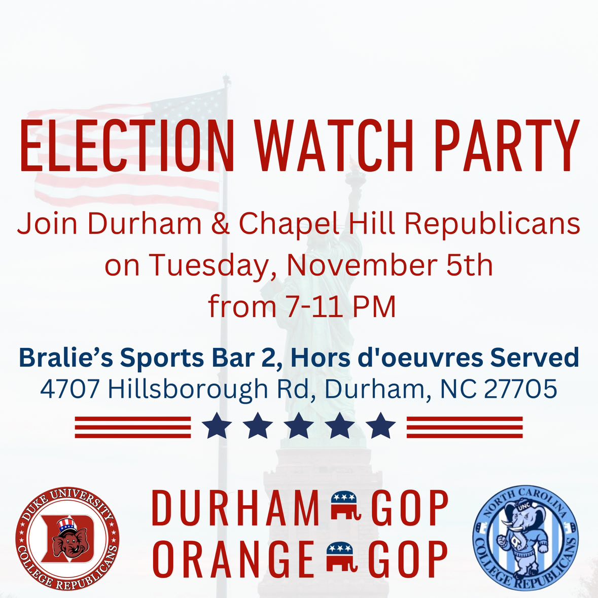 Election Night Watch Party - Orange County Republican Party