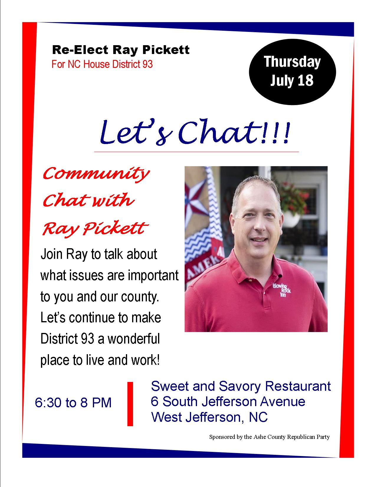Let's Chat - Ashe County Republican Party