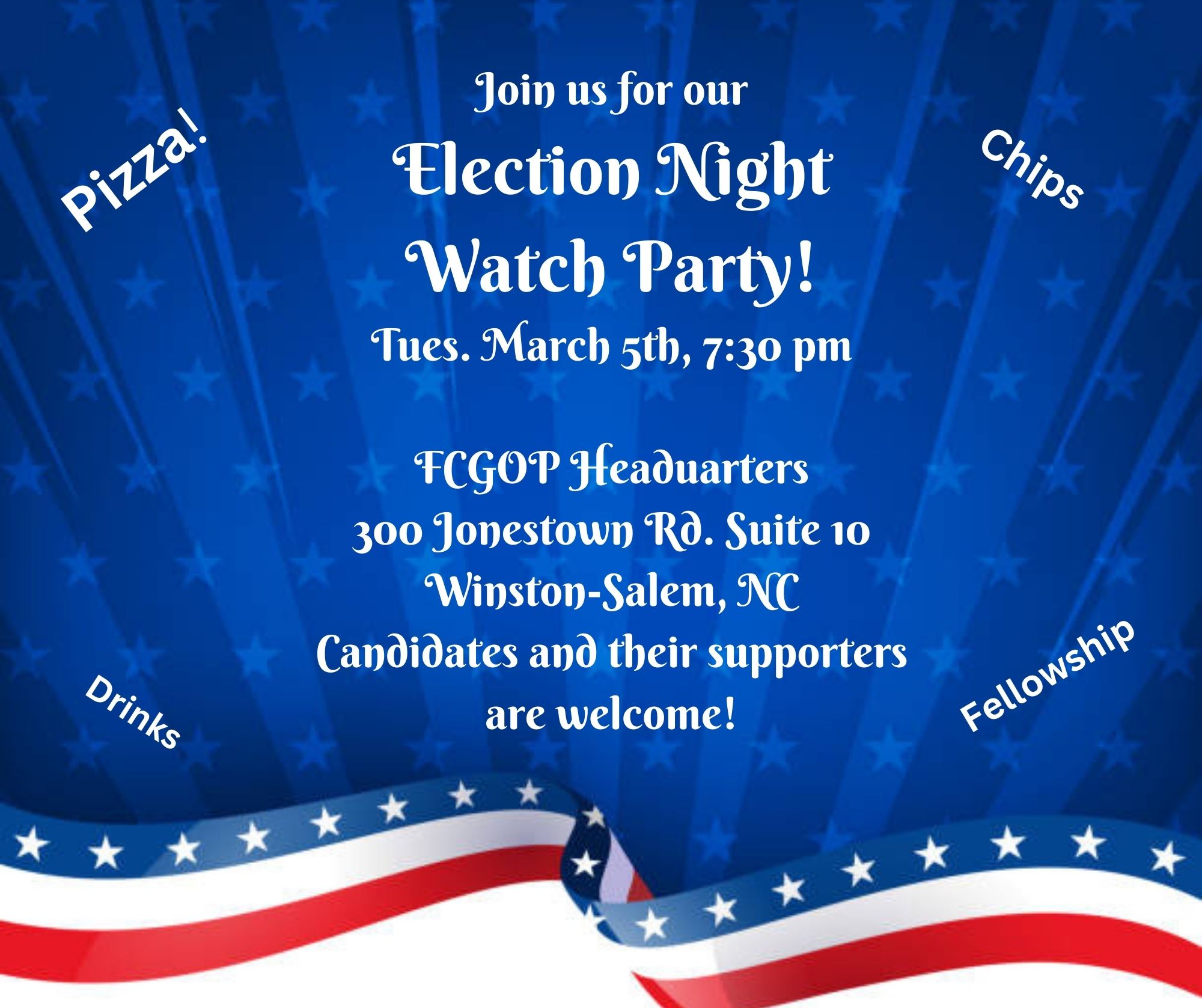 Election Night Watch Party - Forsyth County Republican Party