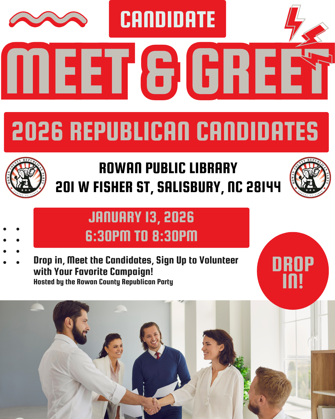 2026 Candidate Meet & Greet - Rowan County Republican Party