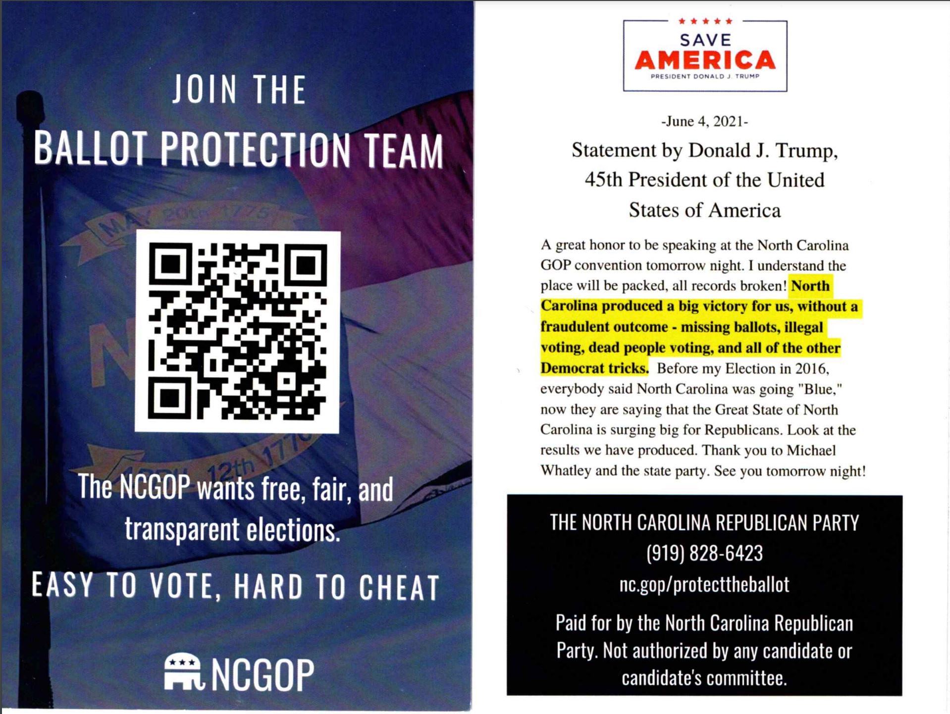 Observer Training 4/12/22 - Union County Republican Party