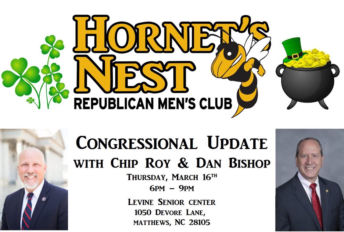 Hornet's Nest Men's Club Congressional Update - Union County Republican ...