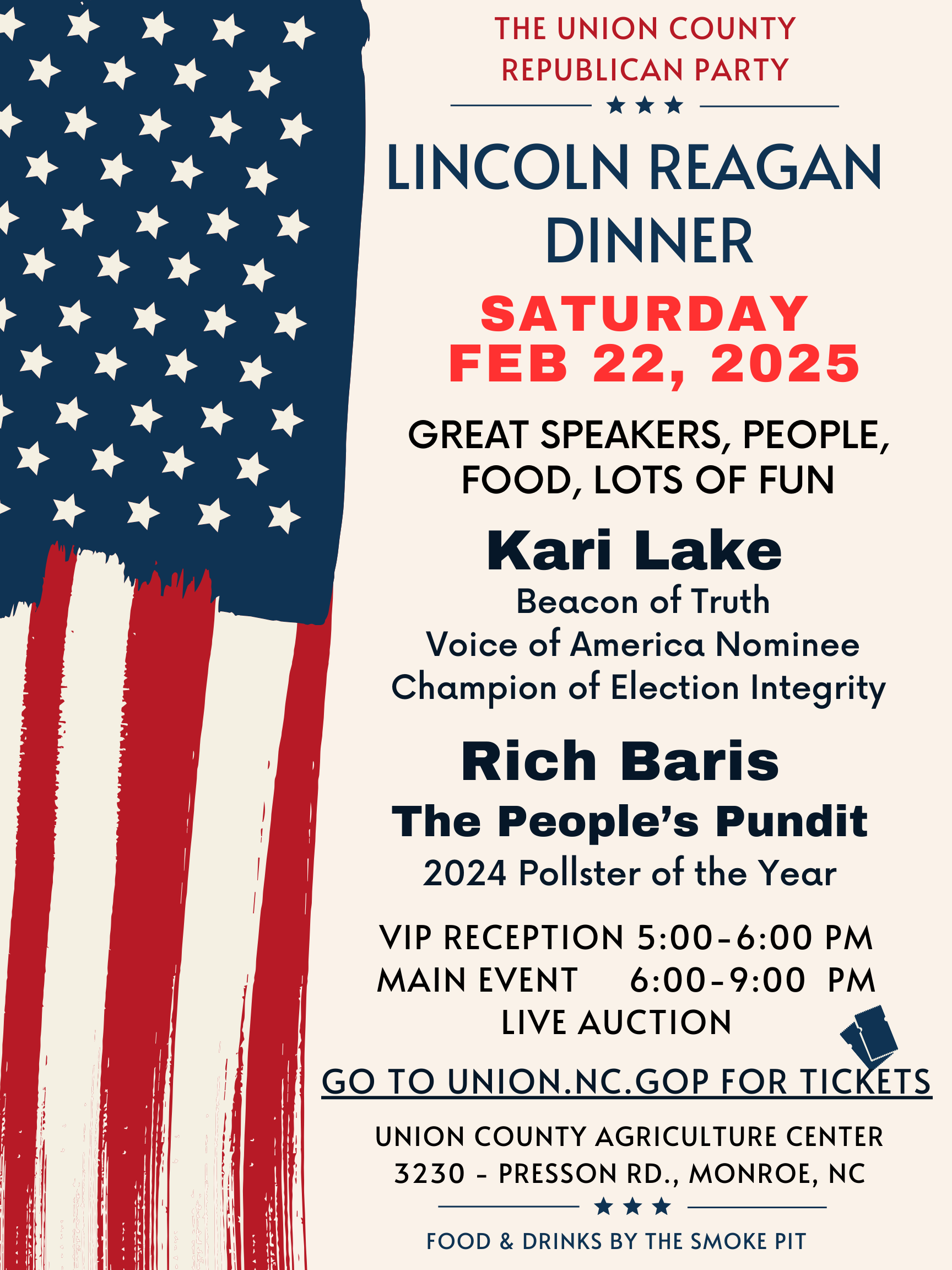 Lincoln Reagan Dinner 2025 - Union County Republican Party
