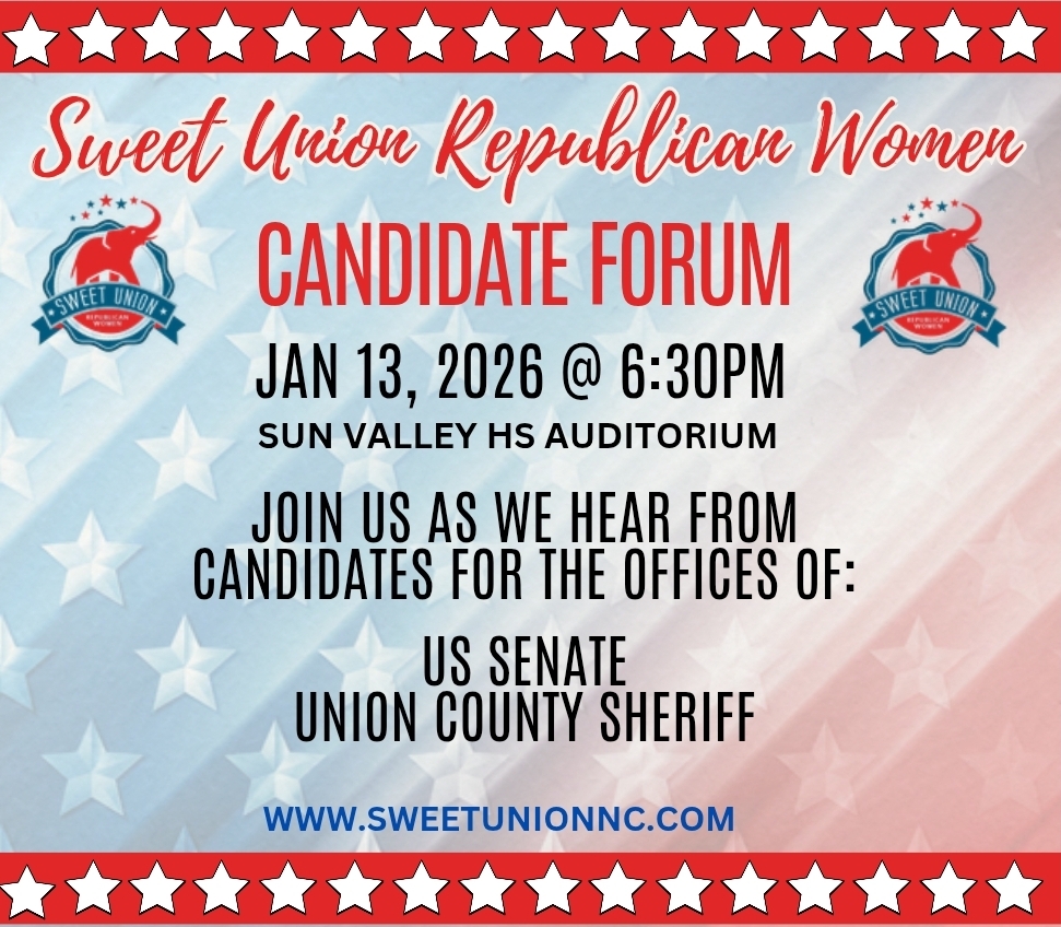 Sweet Union Candidate Forum - Union County Republican Party