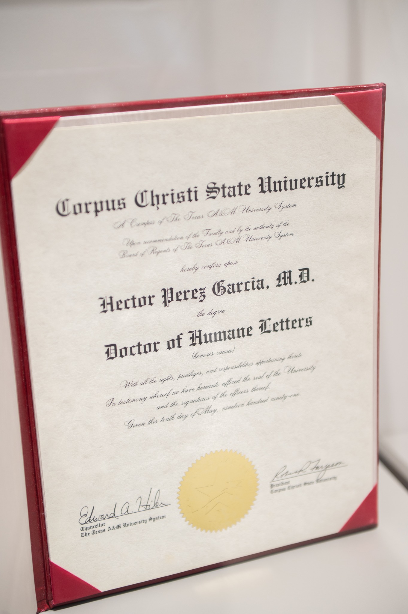 Official dedication of Dr. Hector P. Garcia new TAMUCC exhibit - Dr. Hector P. Garcia Memorial ...