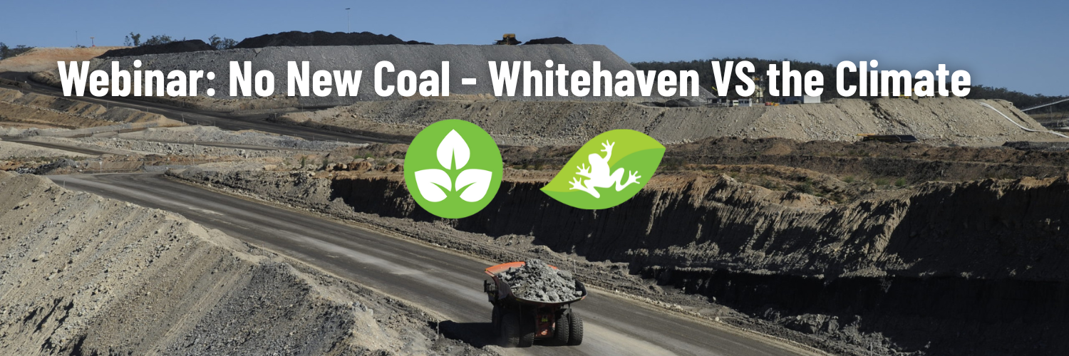 Whitehaven Webinar - Mackay Conservation Group