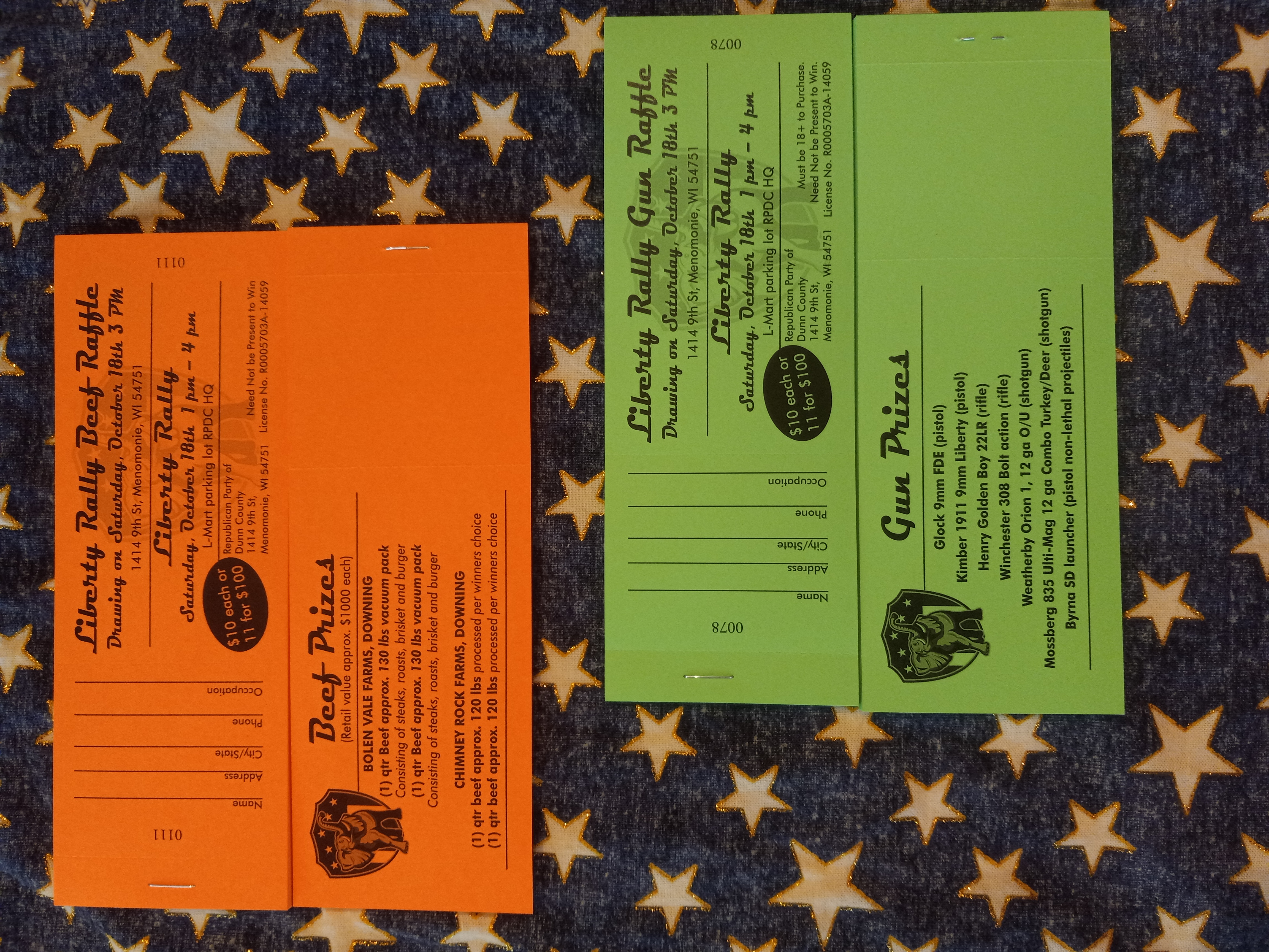 It's Dunn County Fair Time AND Meat & Gun Raffle Time Too ...