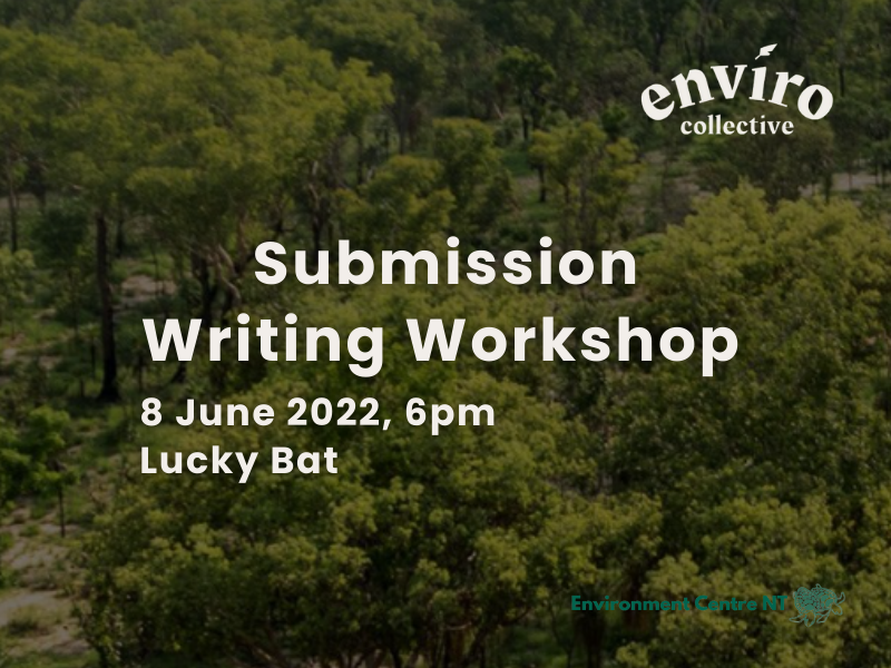 Enviro collective - Submission Writing Workshop - Environment Centre NT