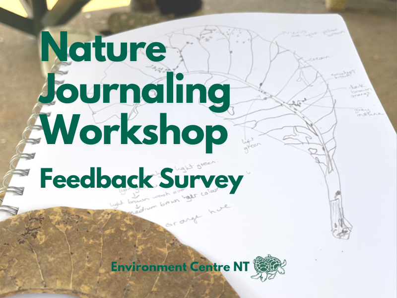 Nature Journaling Workshops Feedback Survey - Environment Centre NT