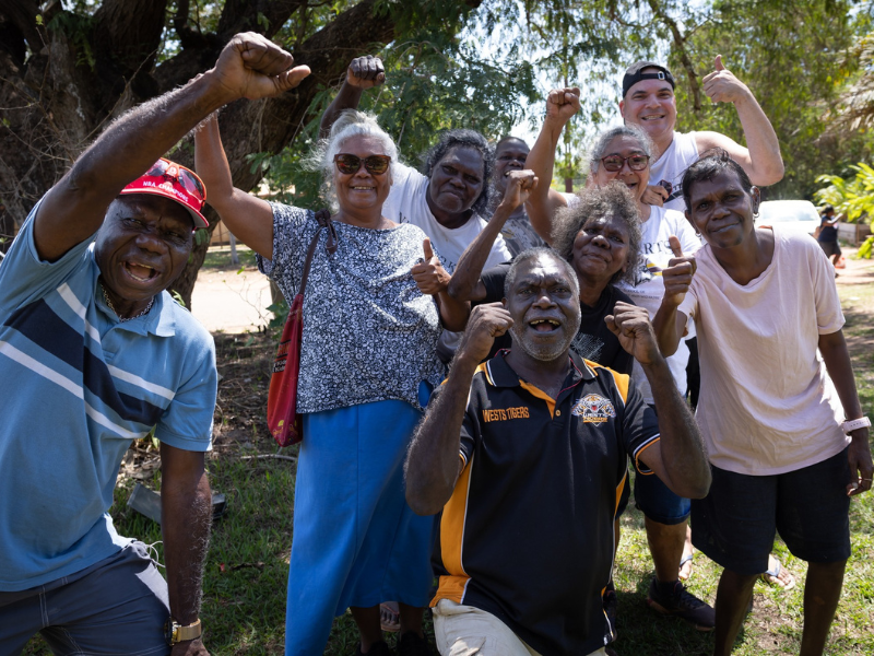 Tiwi Islander triumphs over Santos - Environment Centre NT
