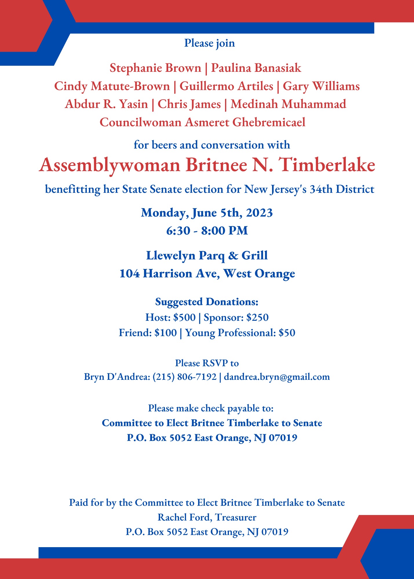 Events - Elect Timberlake