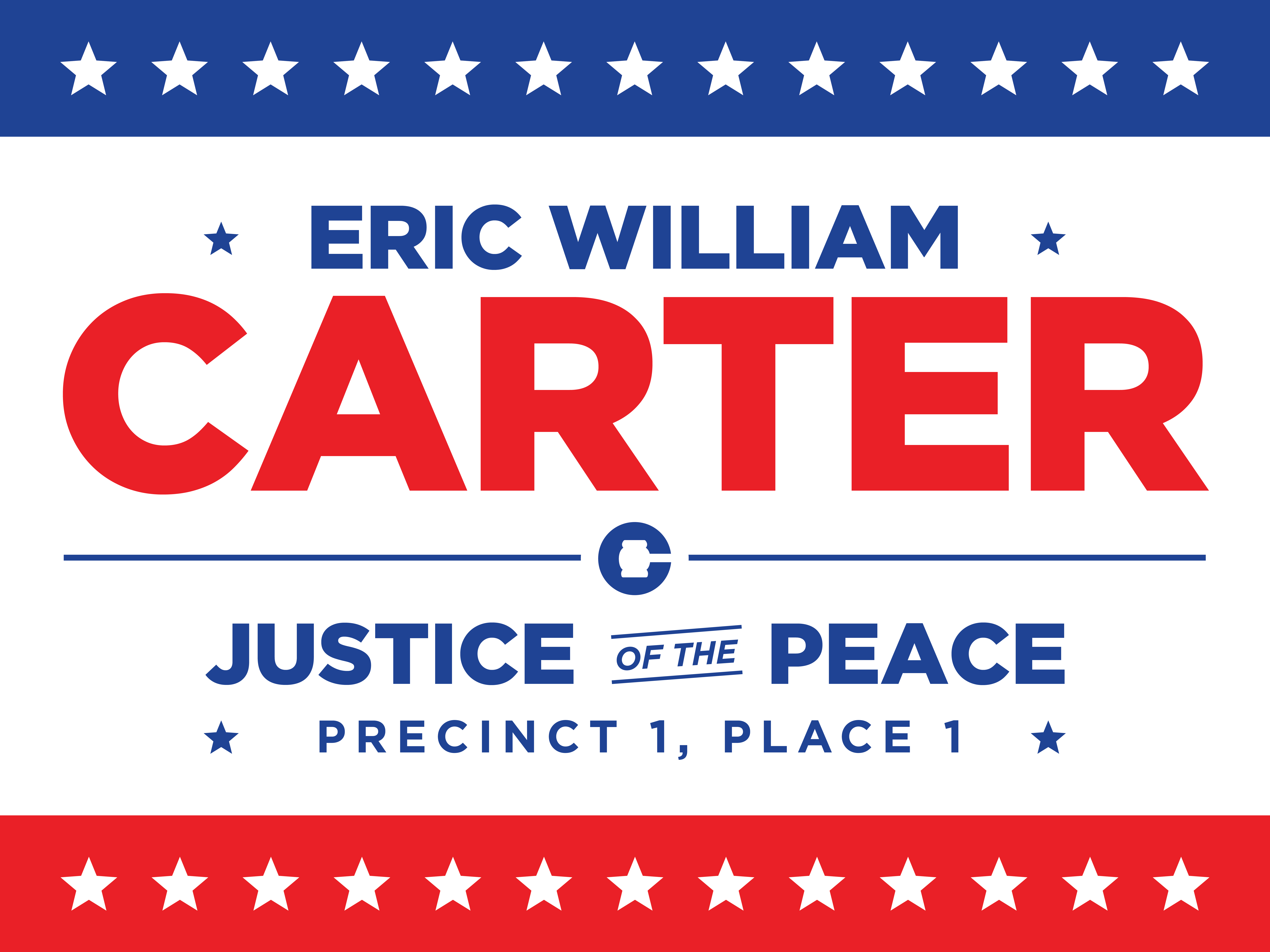 Learn about Eric - Eric William Carter Campaign