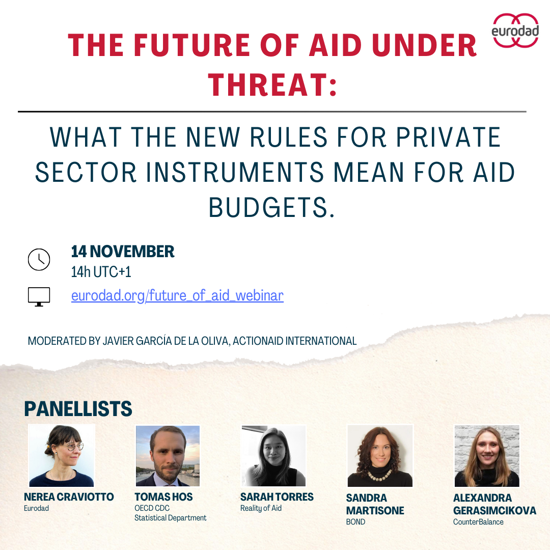 The future of aid under threat: What the new rules for Private Sector ...