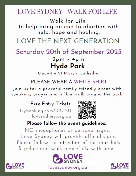 Walk for Life - Family First Party Australia