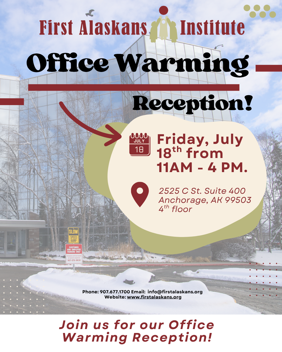 Office Warming Reception - First Alaskans Institute