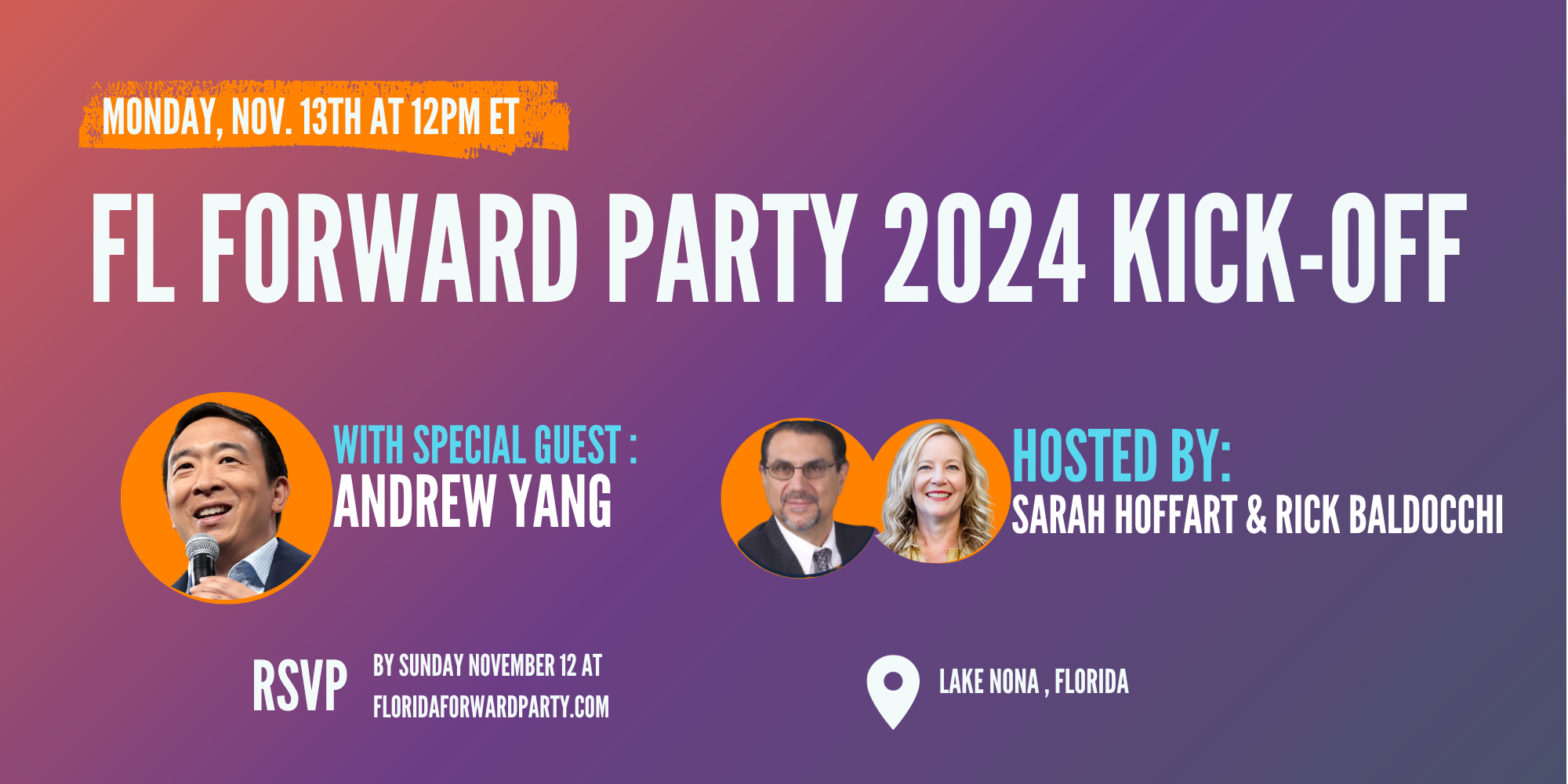 2024 Kickoff ft. Andrew Yang