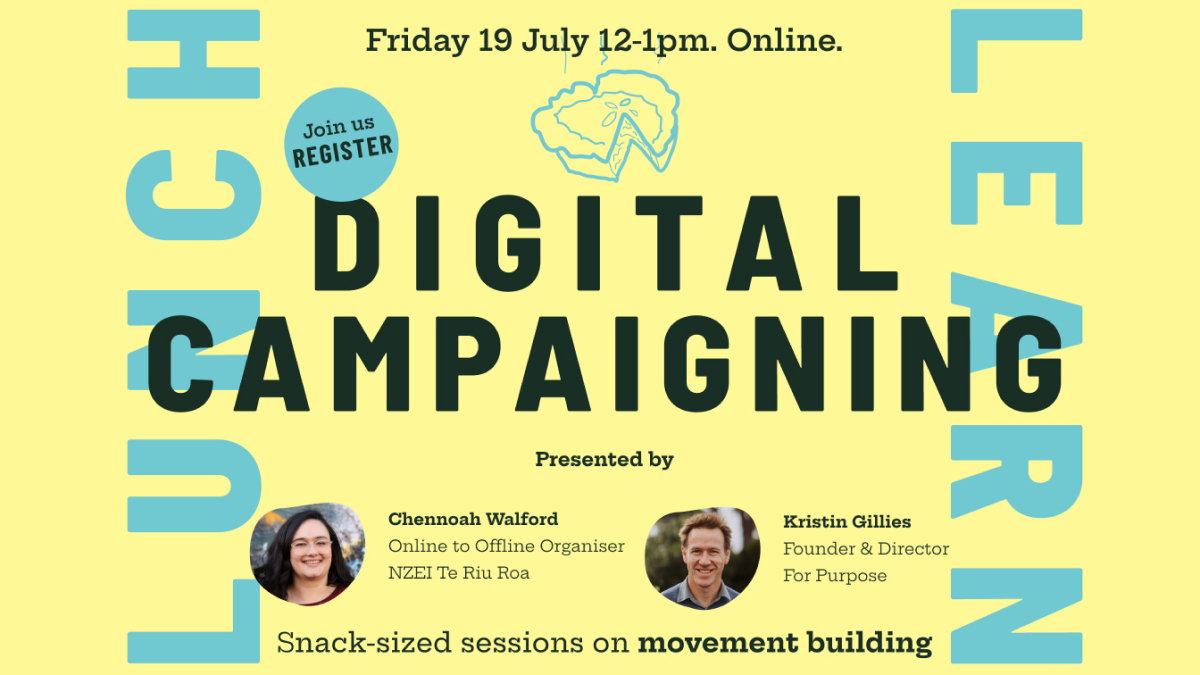 We're a digital campaigning agency with purpose