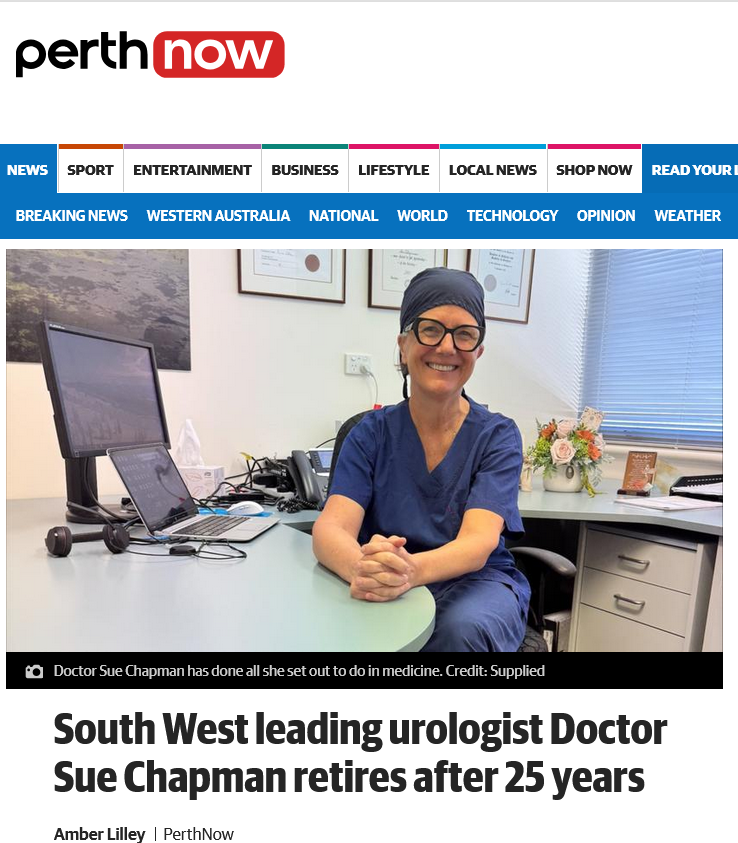 In the press: Dr Su, leading South West urologist, retires after 25 years - Sue Chapman for Forrest