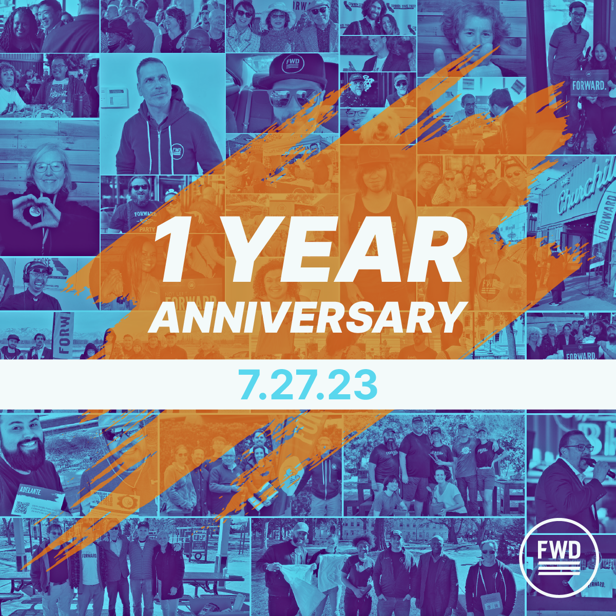 #OneYearForward FWD's One Year Anniversary