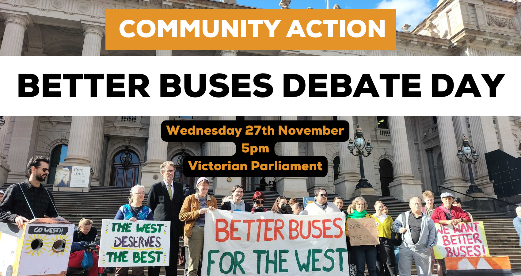 Community Action - Better Buses Debate Day