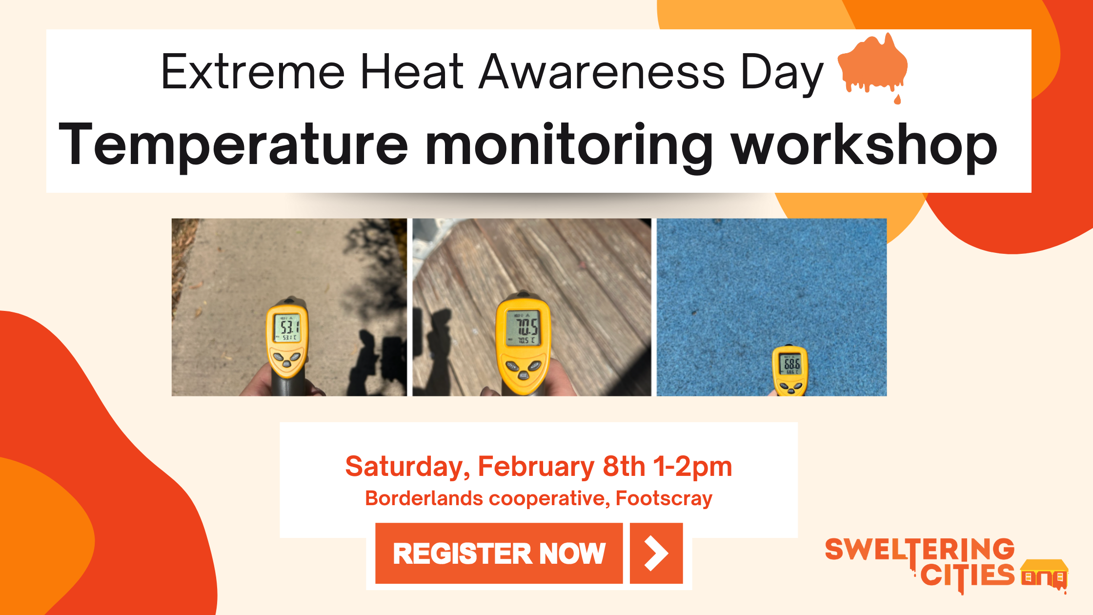 WORKSHOP: Sweltering Cities temperature monitoring