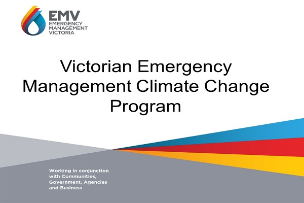 Emergency Management Vic plan for Climate Impacts - FoEM