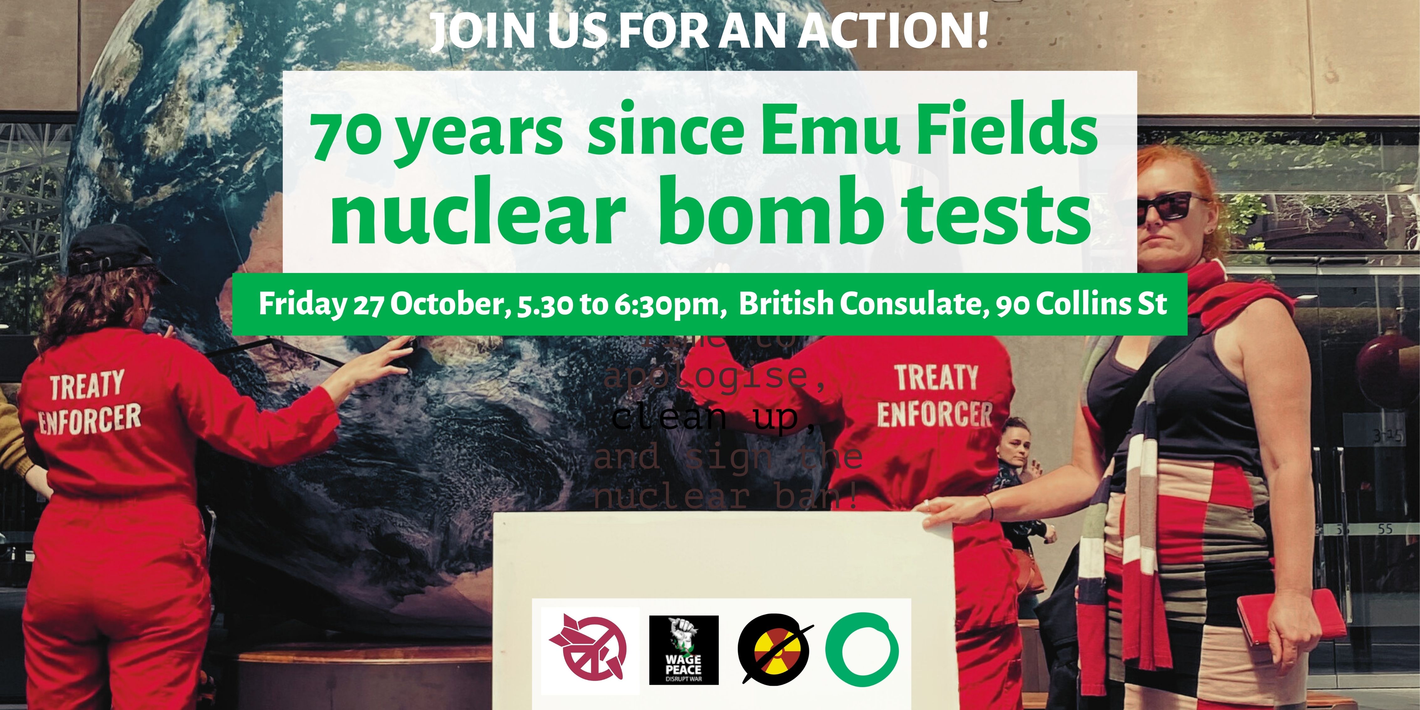 70 years Emu Fields nuclear bombs ACTION - Friends of the Earth