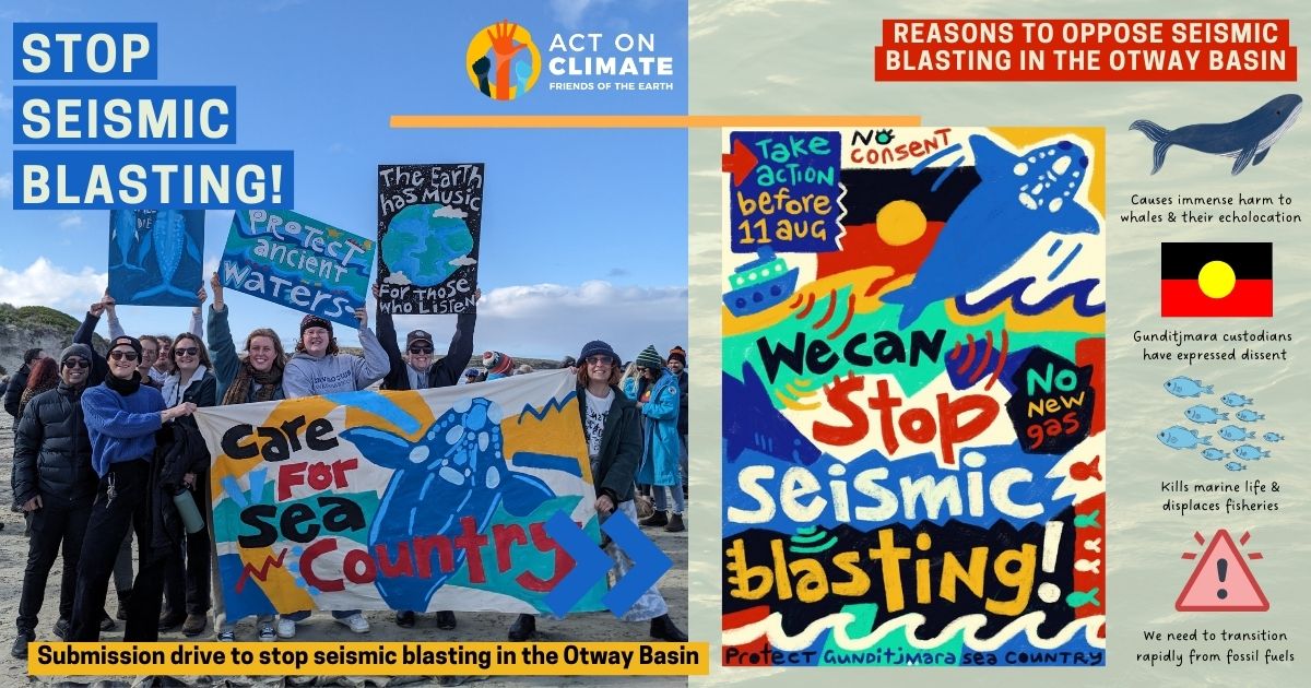 Campaign to Stop Seismic Blasting In Southern Sea Country - Friends of ...