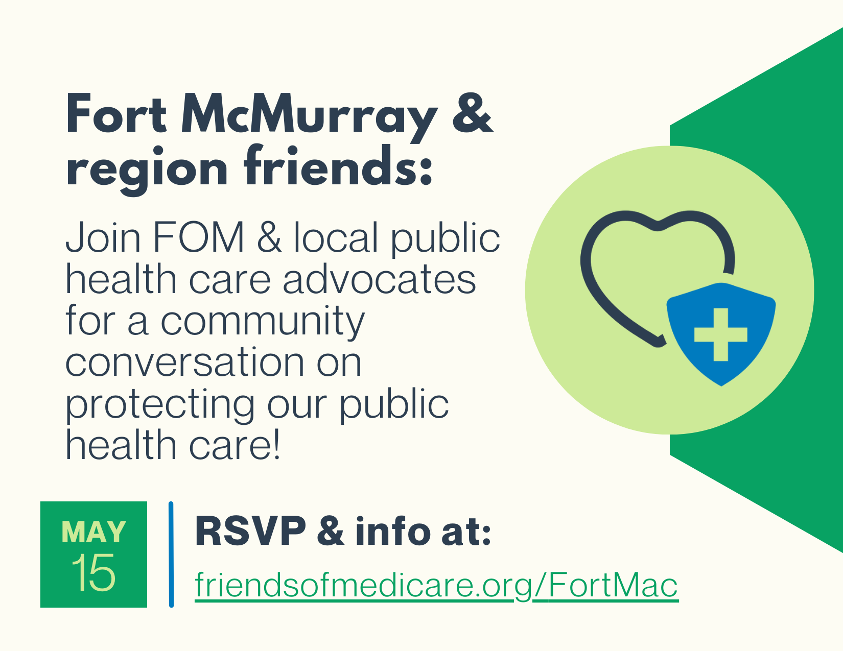 Fort McMurray Community Conversation - Friends of Medicare