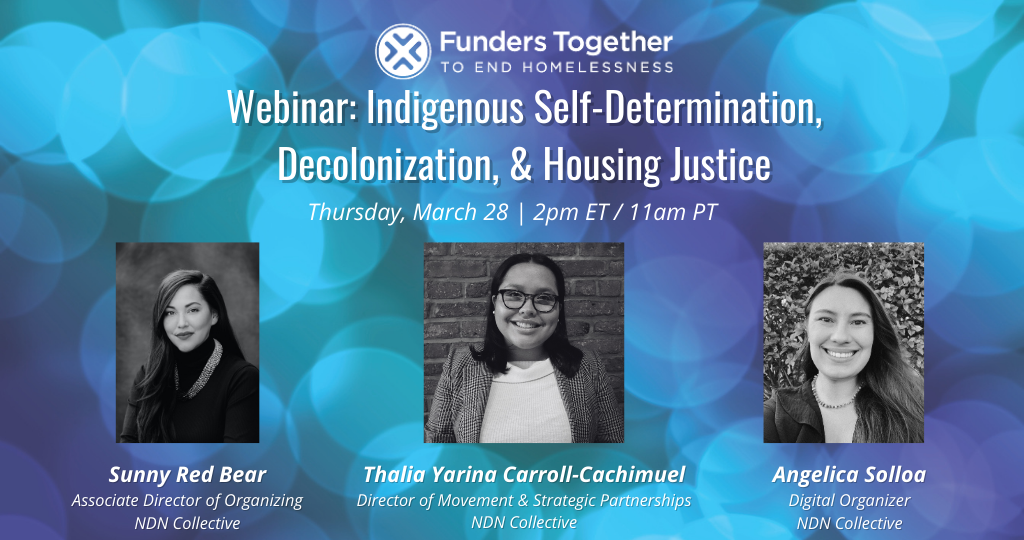 Webinar: Indigenous Self-Determination, Decolonization, & Housing ...