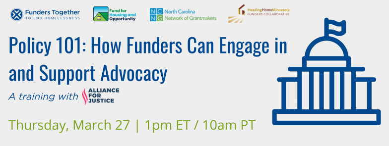 Policy 101: How Funders Can Engage in and Support Advocacy