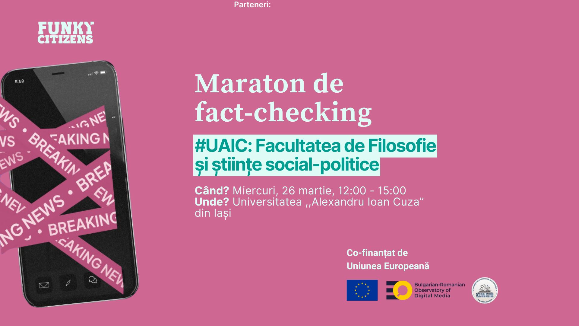 Checkathon la Iași - Funky Citizens