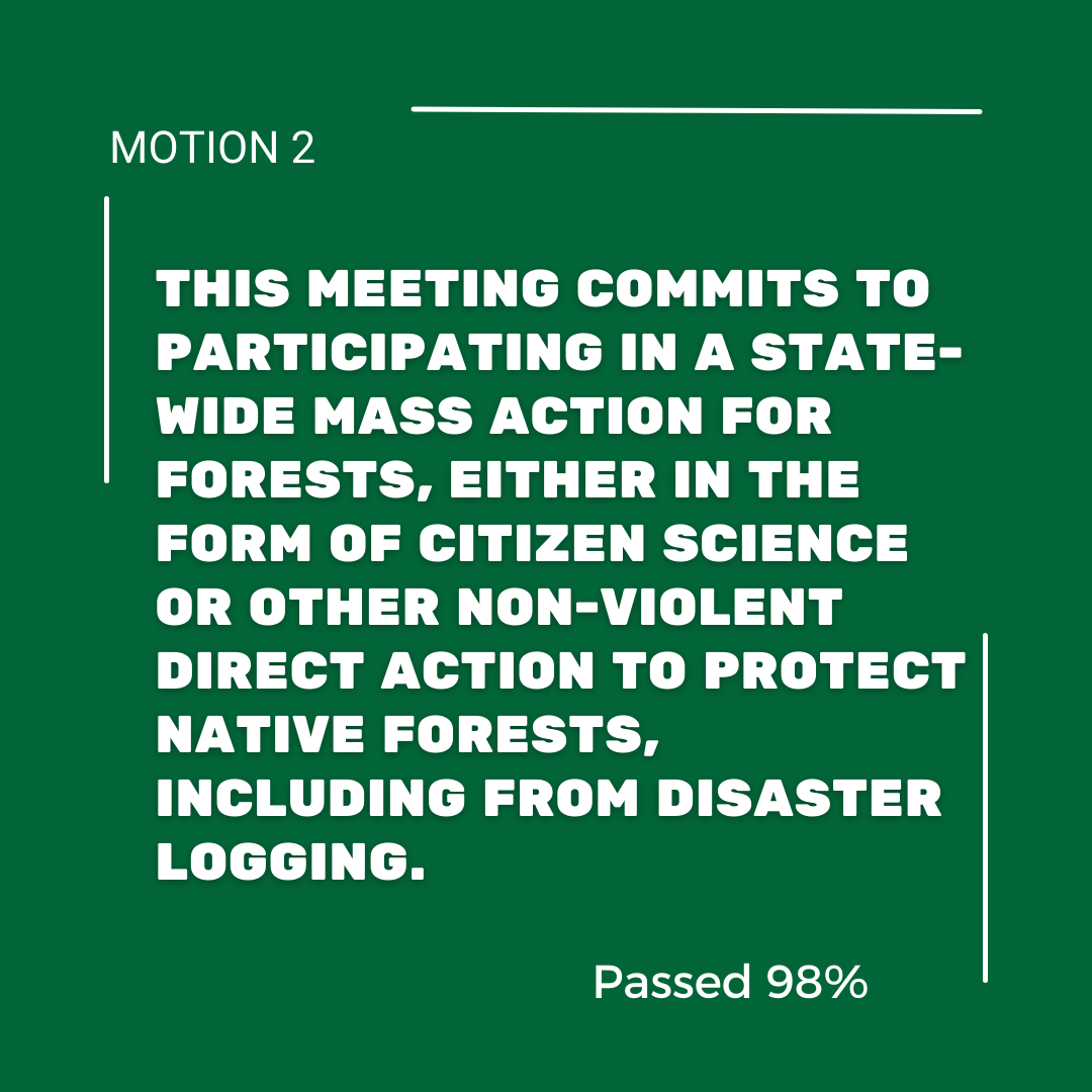 Mass meeting on the right to organise for climate and the environment ...