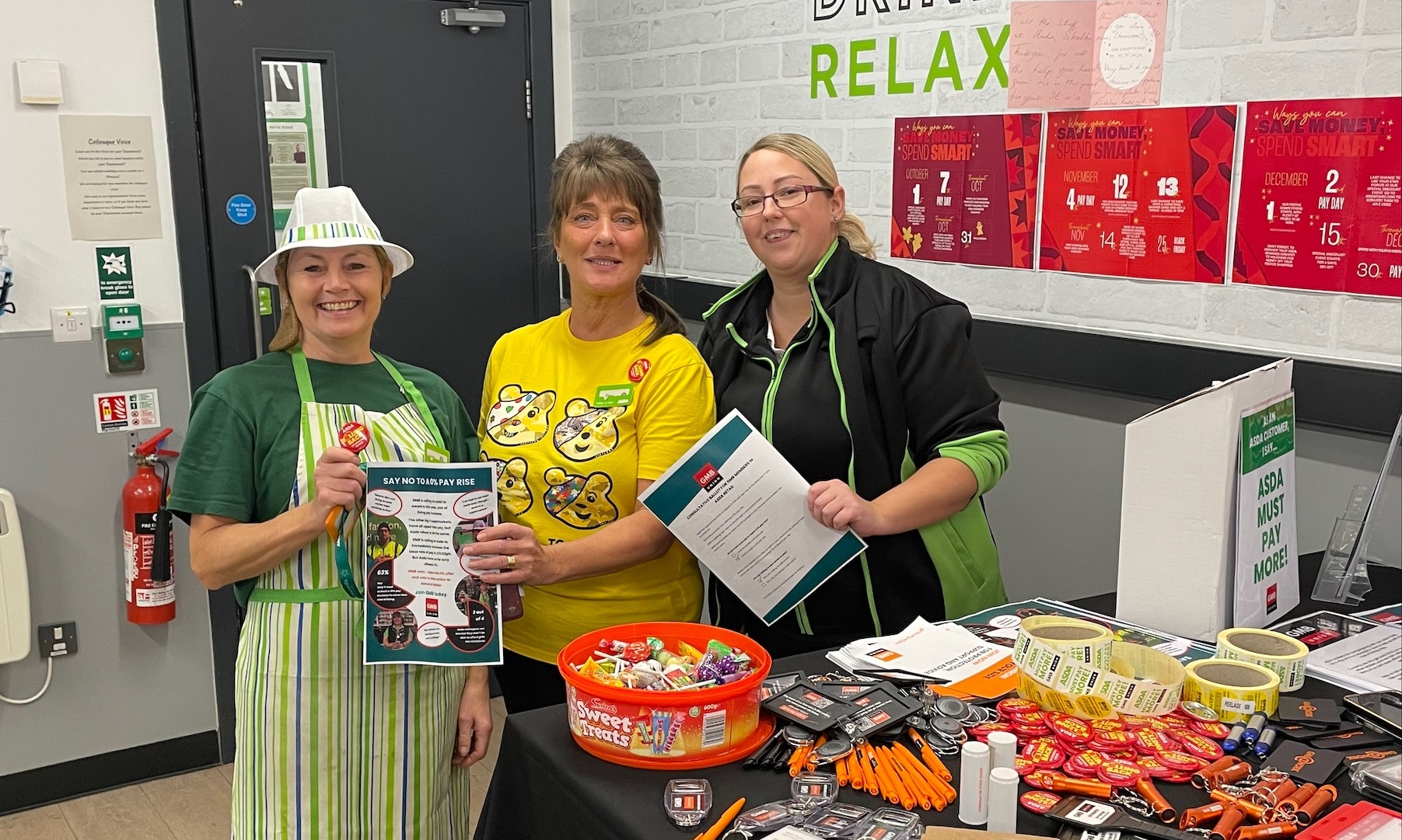 TENS OF THOUSANDS OF ASDA WORKERS TO BE BALLOTED IN PAY DISPUTE - GMB ...