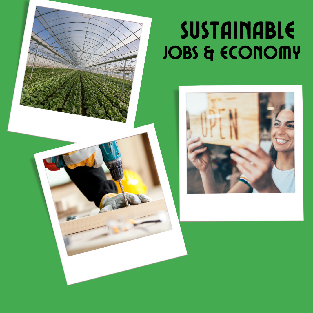 Sustainable Jobs and Economy